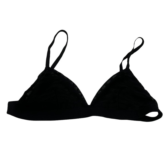 MeUndies | Intimates & Sleepwear | Meundies Mesh Black Bralette Bra ...